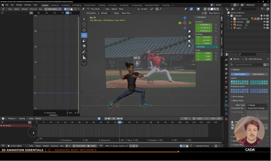 CADA | 3D Animation Essentials | Master the basics of 3D Animation